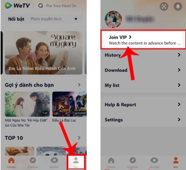 Cách đăng ký VIP WeTV bằng MoMo, thẻ điện thoại trên iPhone/Android 2023 - DangKyInternetBanking.com
